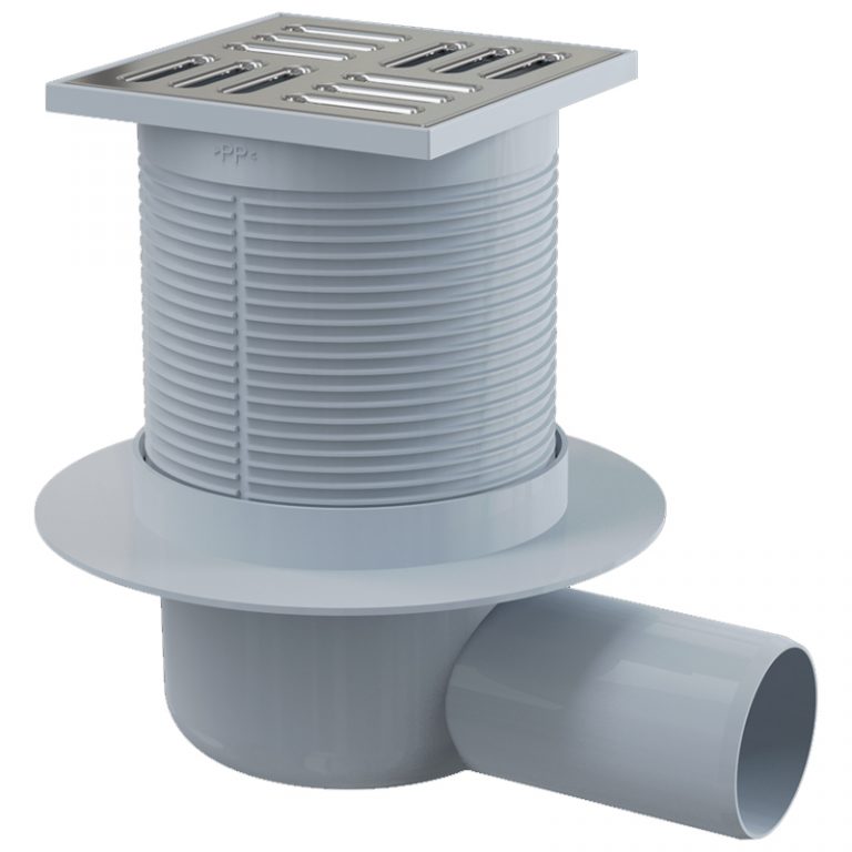 Coladera Con Sello Hidráulico y Rejilla de Acero Inoxidable APV1 ...