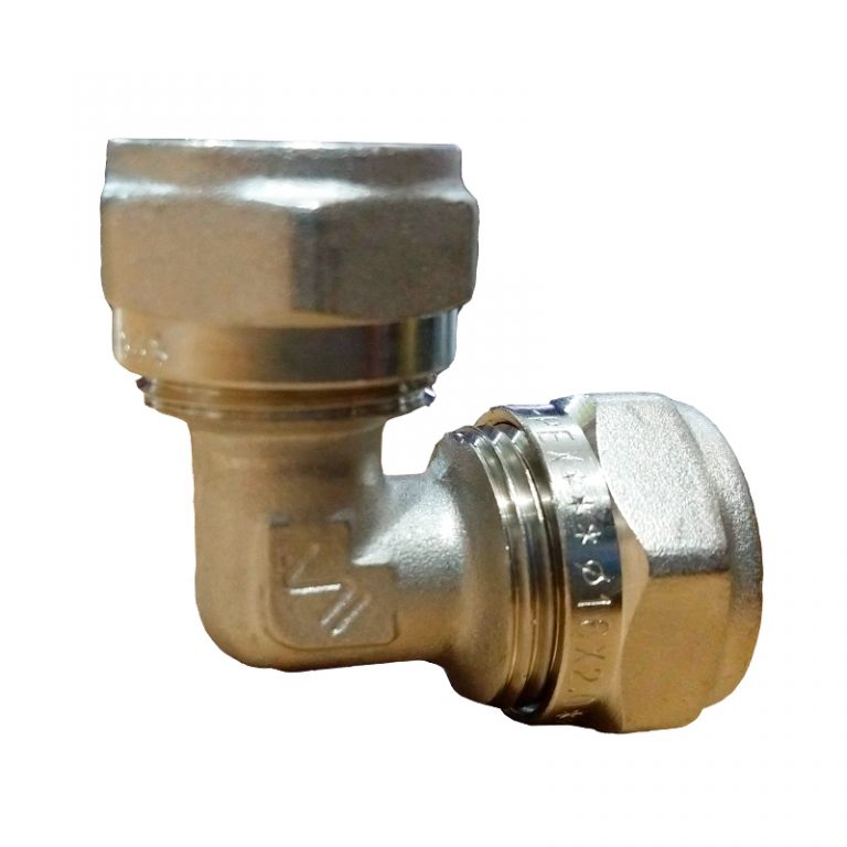 Codo 90° PE-AL-PE Níquel GasPro Mueller – Bricomark