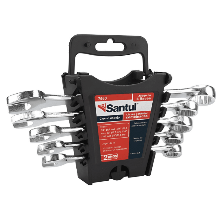 Juego de 5 llaves Combinadas Estándar Santul 7660 – Bricomark