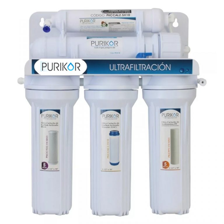 Purificador de Agua UV Bajo Cubierta Etapas 3 Purikor PKF-3UV – Bricomark