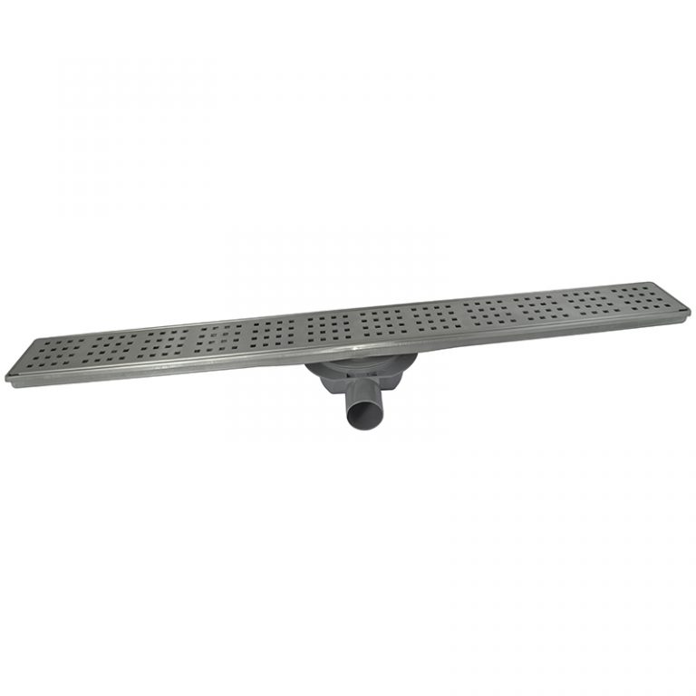 Coladera con Rejilla Rectangular de Acero Inoxidable 304 con Sifón 78.8 ...