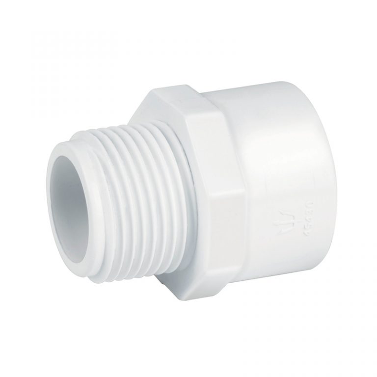 Conector Macho Cuerda Exterior PVC Hidráulico Cedula 40 de 1/2″ Latyn ...