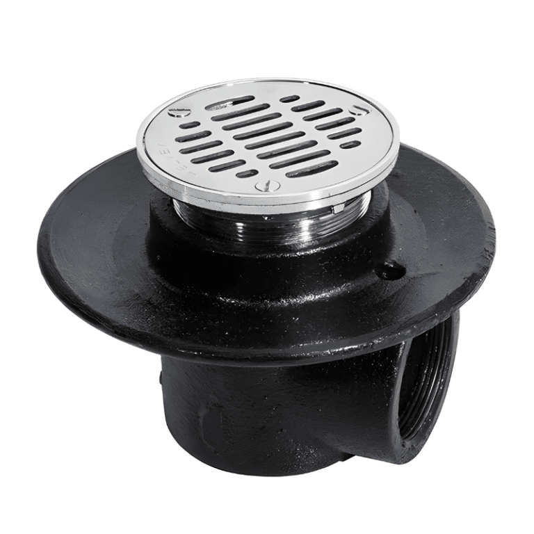 Coladera Corta de 1 Boca Rejilla Redonda Helvex 22 – Bricomark