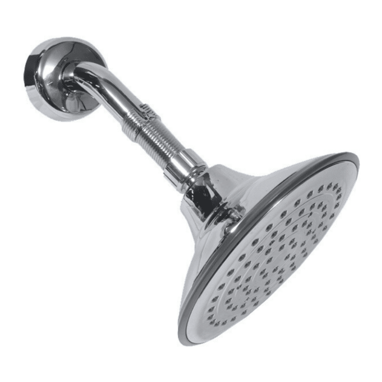 Regadera Florida con Brazo y Chapetón Cromo Rugo 44-WG – Bricomark