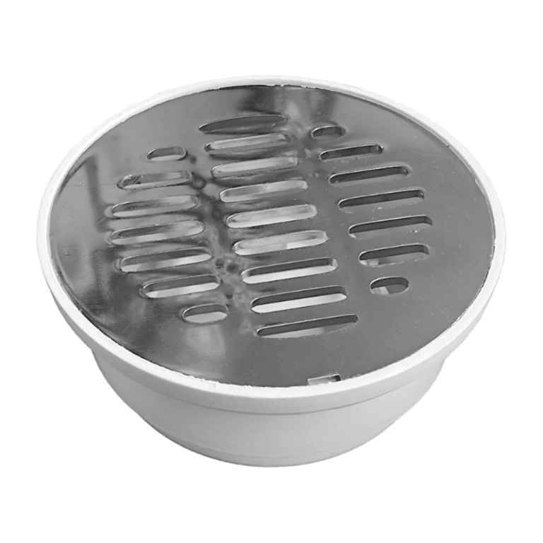 Coladera Universal Redonda con Rejilla Cromada Meer COLUC – Bricomark
